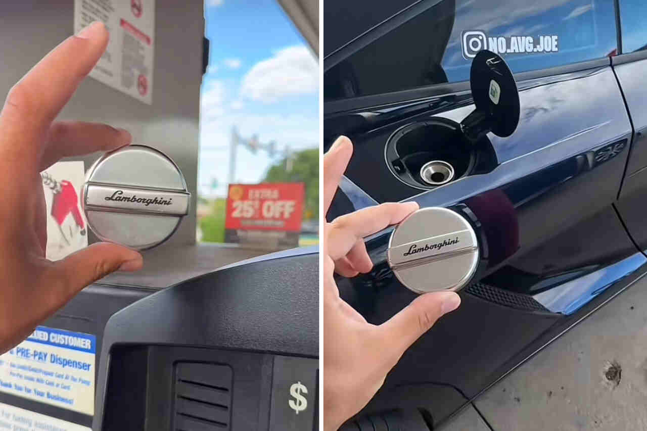 Adam, Lamborghini’nin yakıt deposu kapağının fiyatını açıklayarak ...