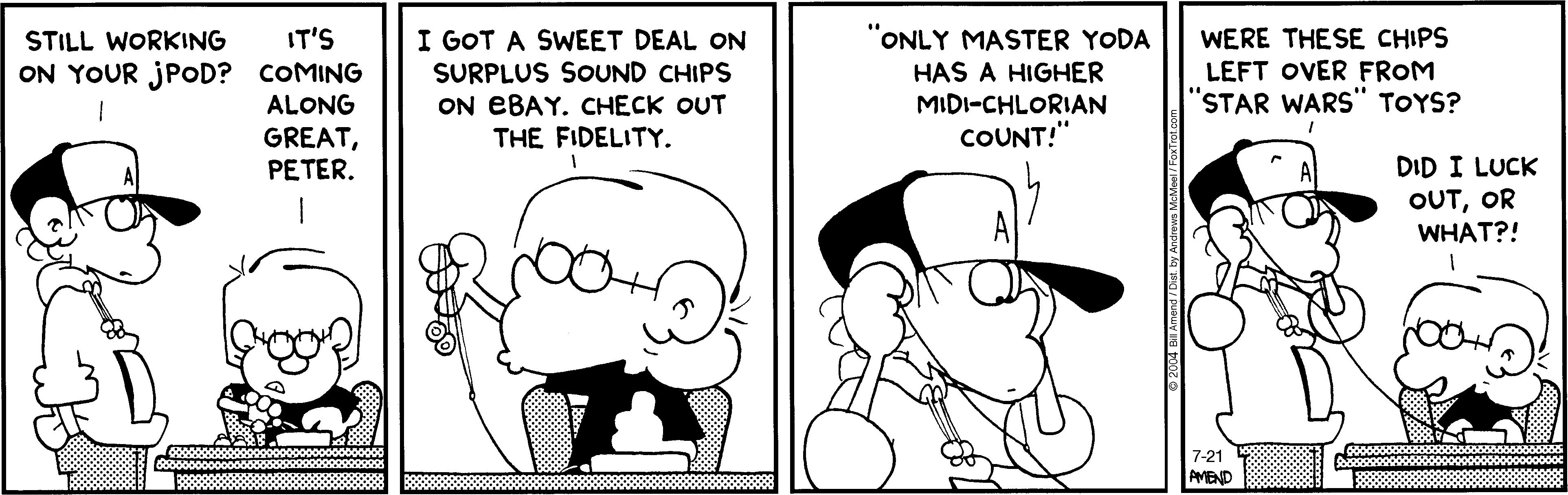 FoxTrot by Bill Amend