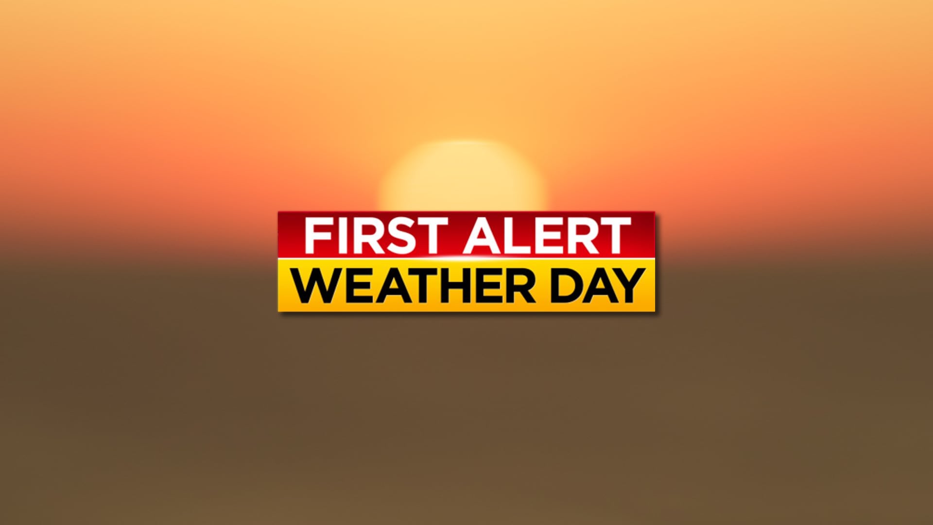 Thursday Is A First Alert Weather Day