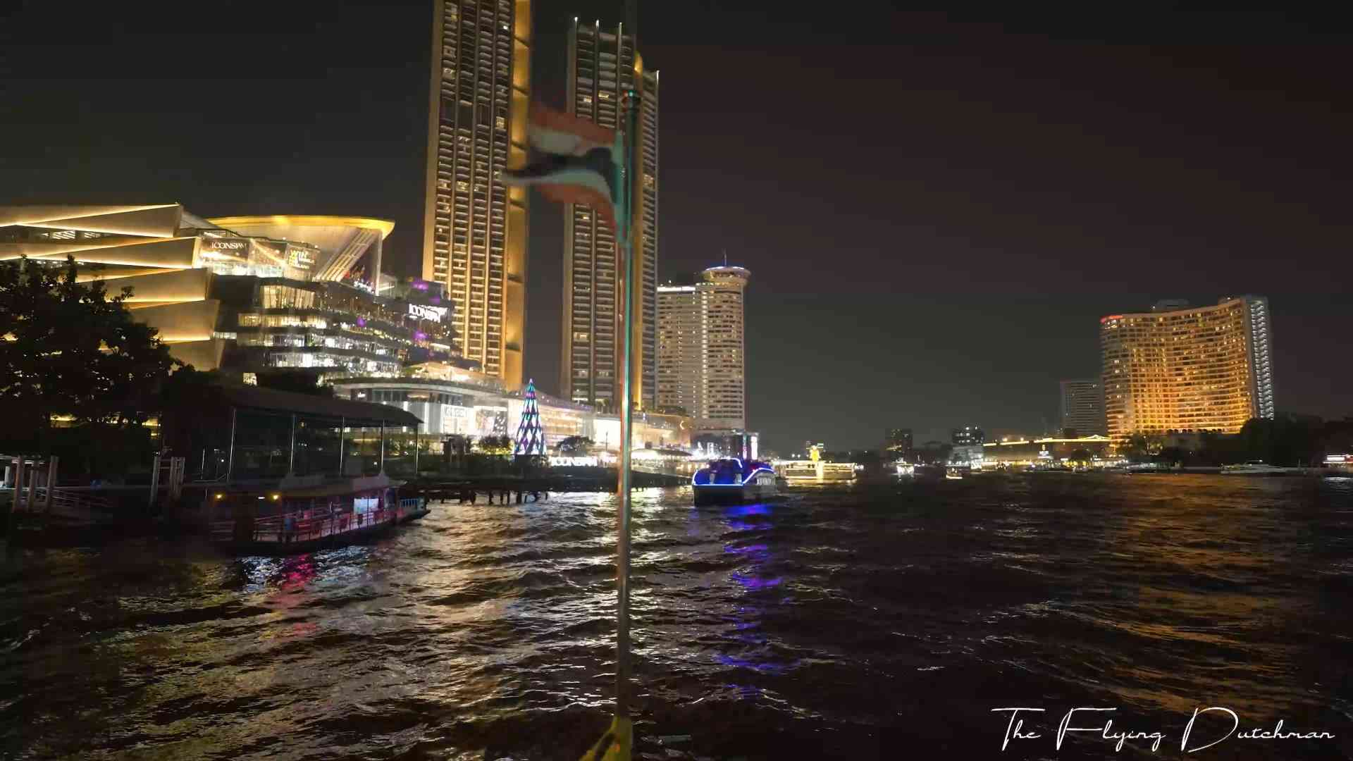 Bangkok Sunset River Cruise with Dinner | Chao Phraya Highlights (4K)