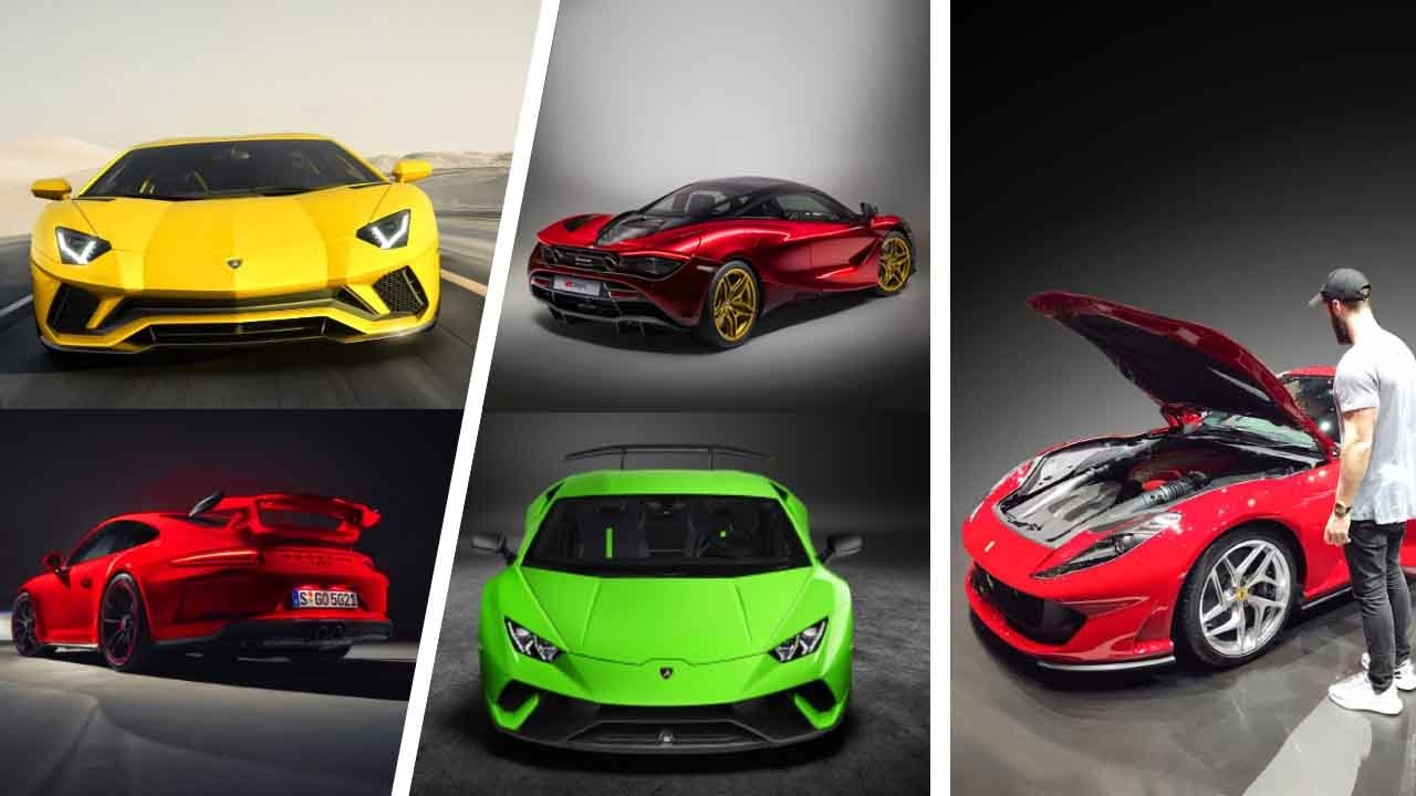 The 5 cars I ordered at the Geneva Motorshow
