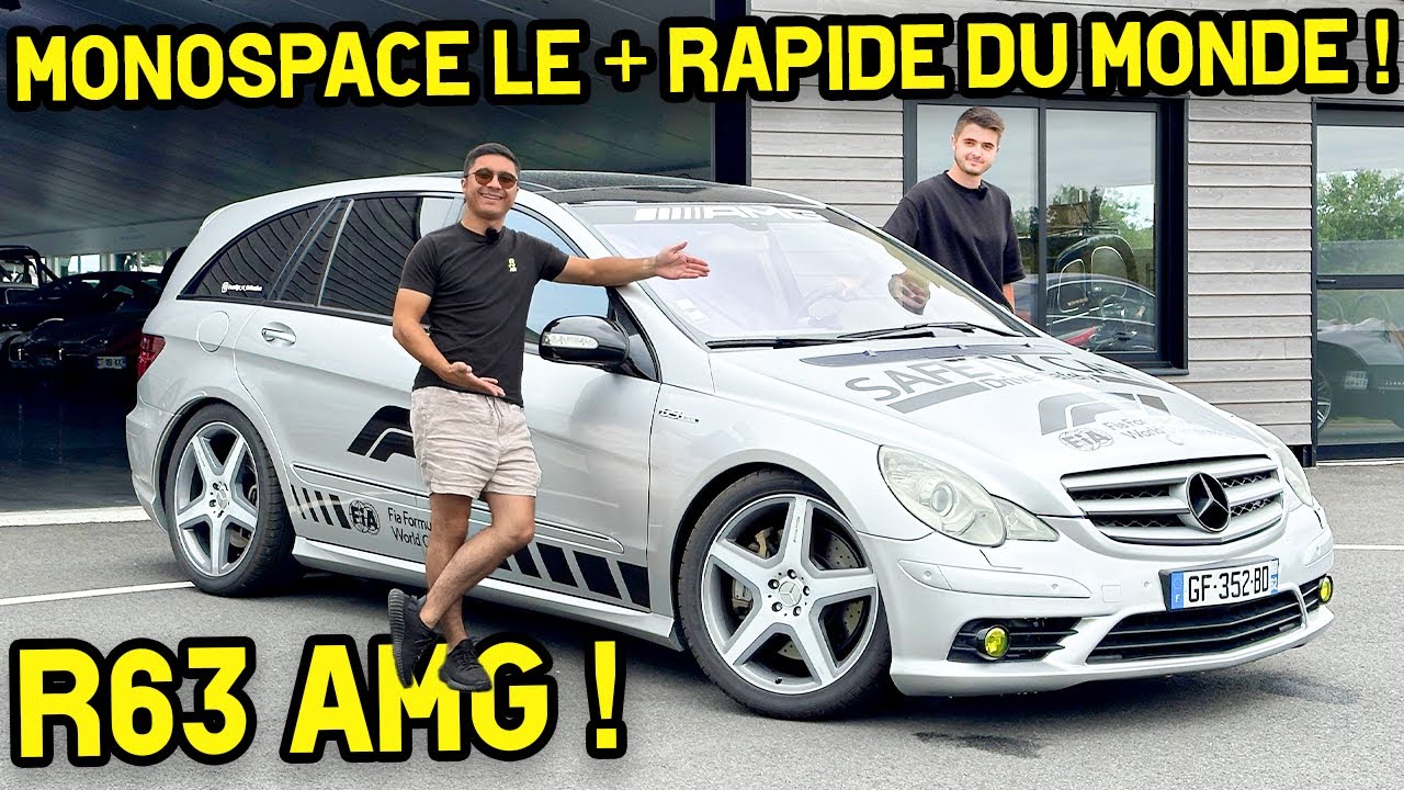 Monospace le + puissant du monde ! R63 AMG, 200 exemplaires