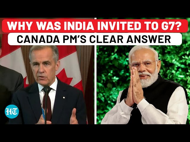 Canada Changes Tone On India? PM Carney Reveals Why PM Modi Invited To ...