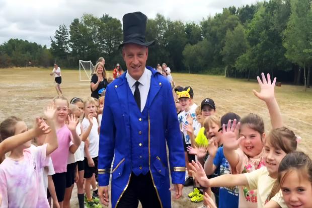 Dorset First school celebrates end of term with dance video