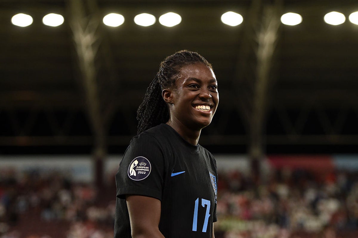 Michelle Agyemang reflects on journey from ball girl to England squad