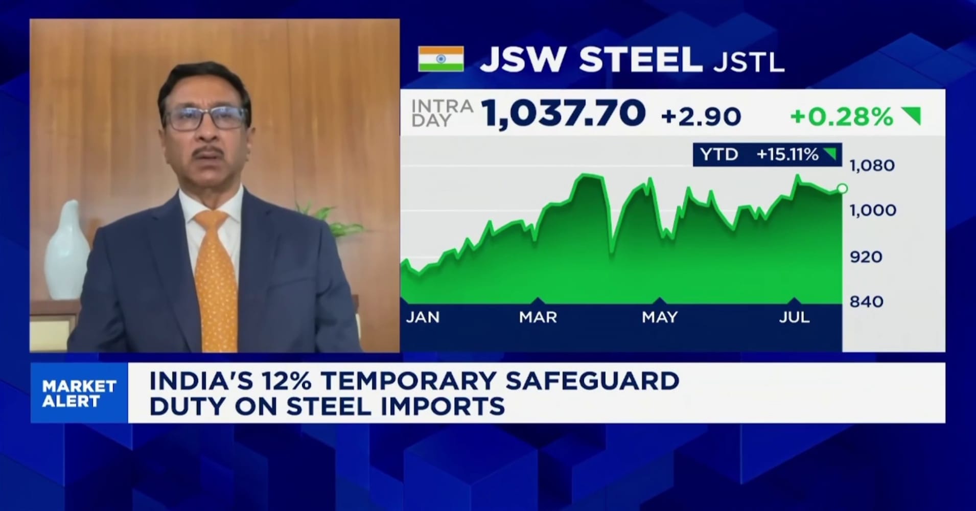 JSW Steel CEO: Watching potential Chinese steel export dumping in India