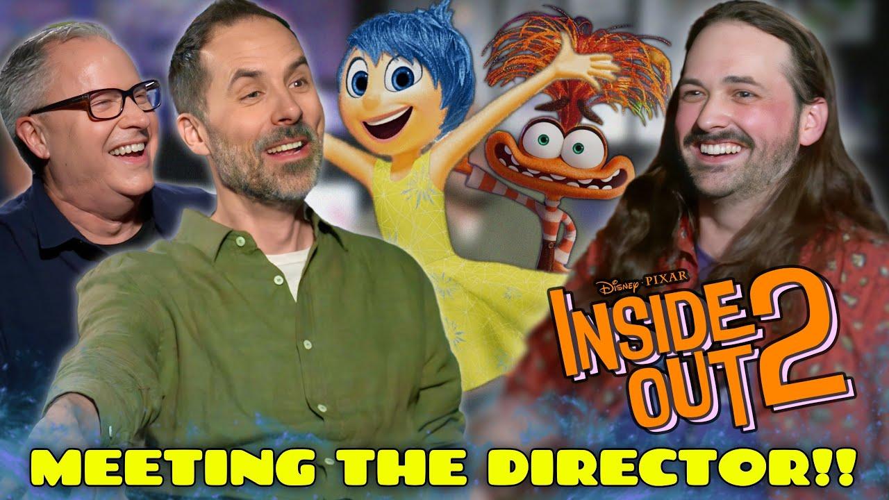 Meeting The Director Of Inside Out 2 + Pixar Animation Studio Visit ...