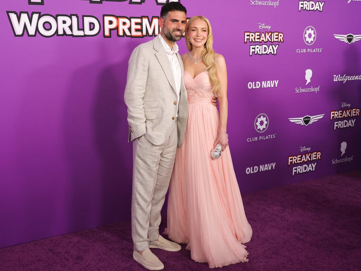 "Freakier Friday"-Premiere: Lindsay Lohan bezaubert an der Seite ihres ...