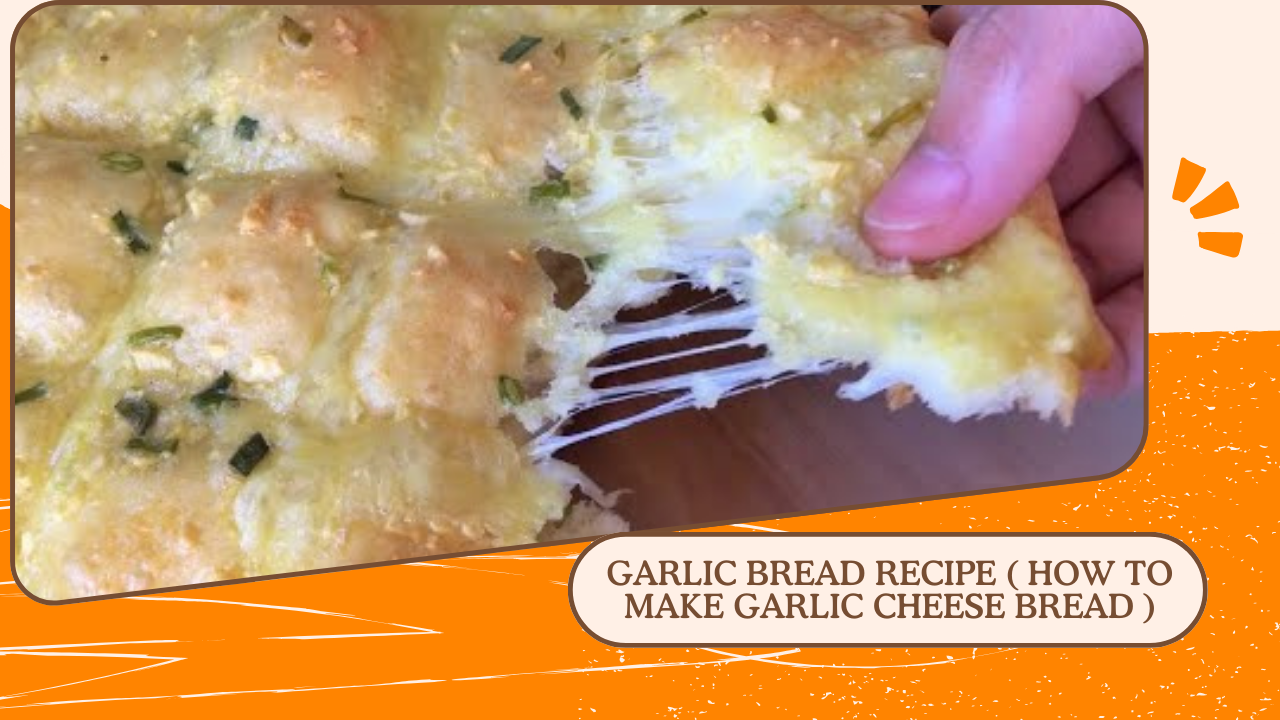 Easy Garlic Cheese Bread Recipe | Crispy, Cheesy & Irresistible!