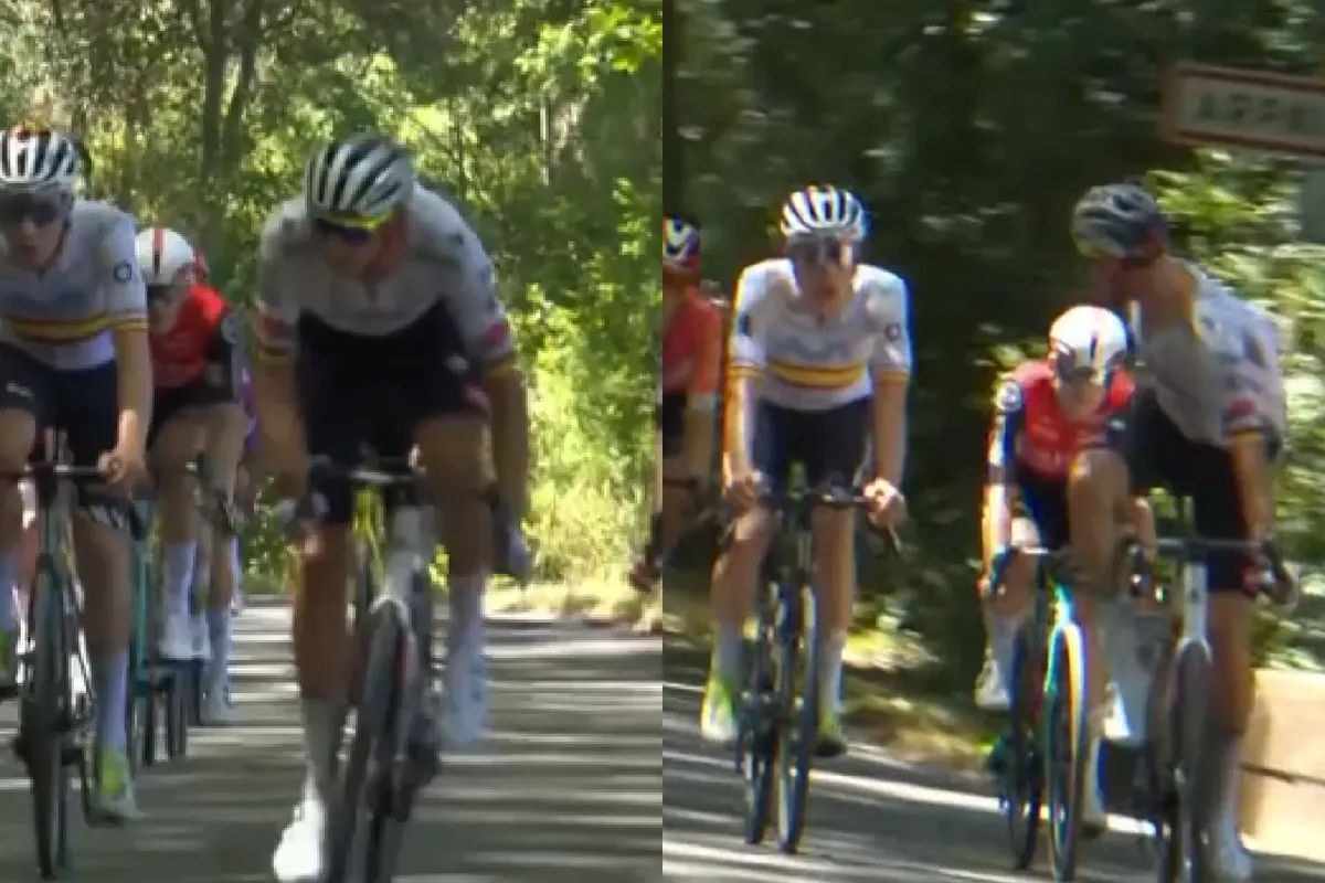 🎥 Nils Politt en UAE met de grond gelijk gemaakt na 'intimidatie' en ...