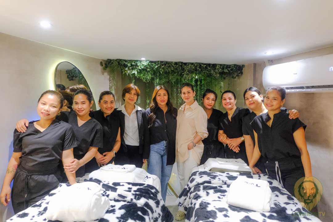 Viva Hot Babes reunite as Ella V. opens Aura Wellness & Spa in Marikina