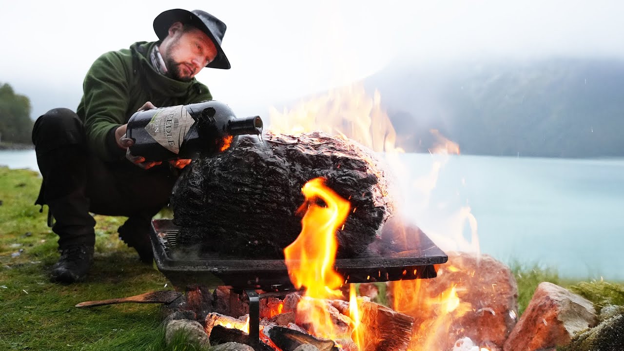 Rugged Meat Dishes Cooked Over Open Flame🔥