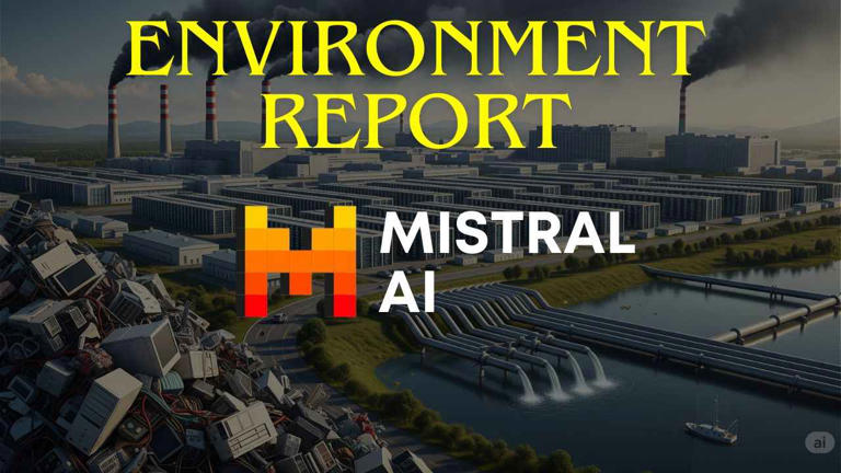 Mistral AI study highlights the environmental impact of LLMs