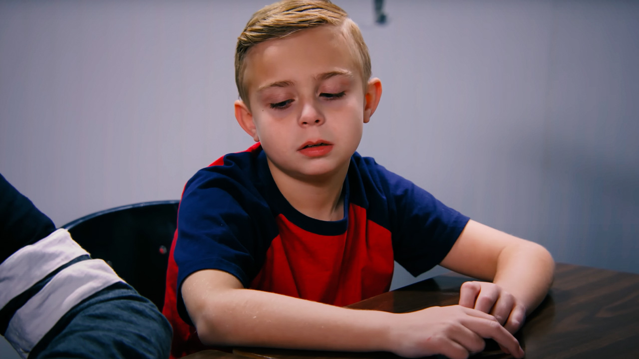 Boy with autism shows true courage