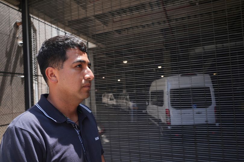 Marine vet says 'broken' immigration system saw masked officers pin ...