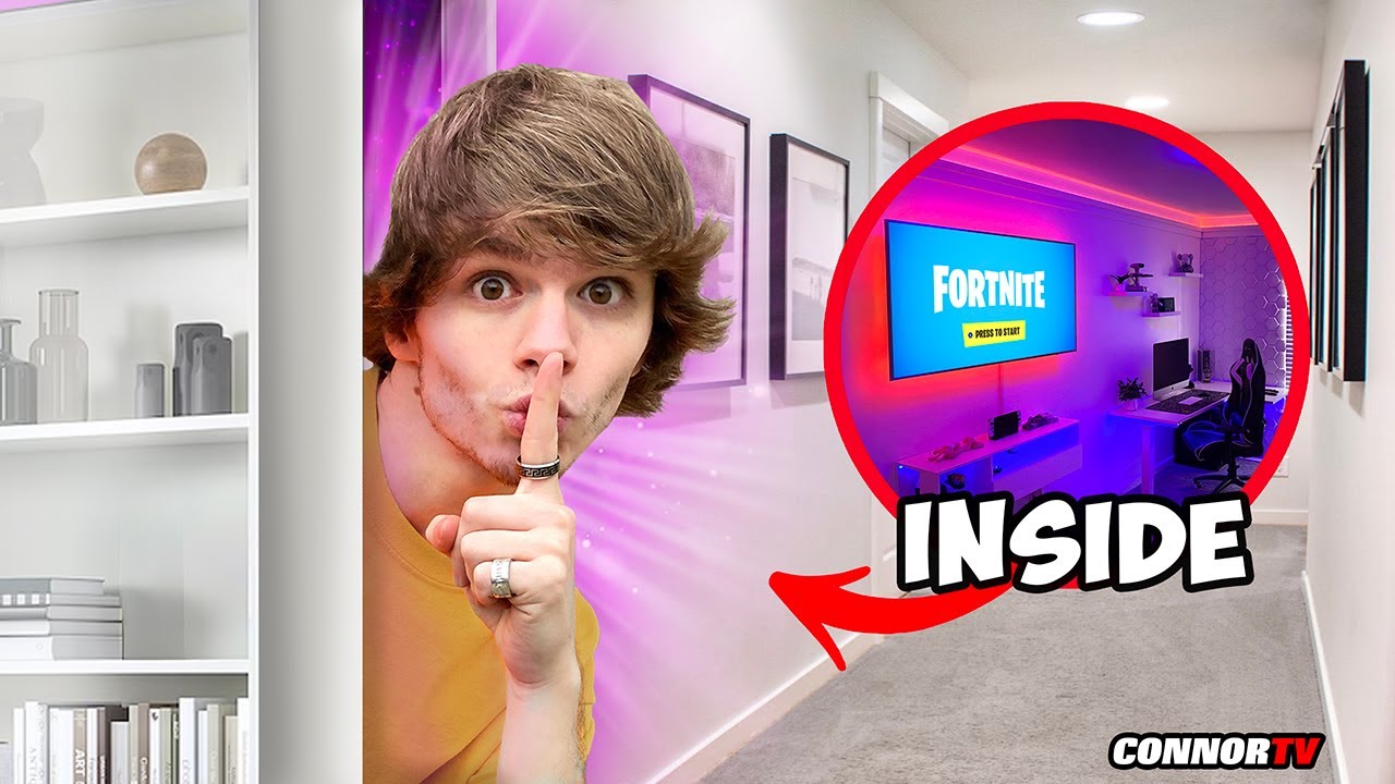 I Secretly Built a Gaming Room to Escape... Just a Little