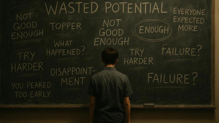 The fear of "wasted potential"