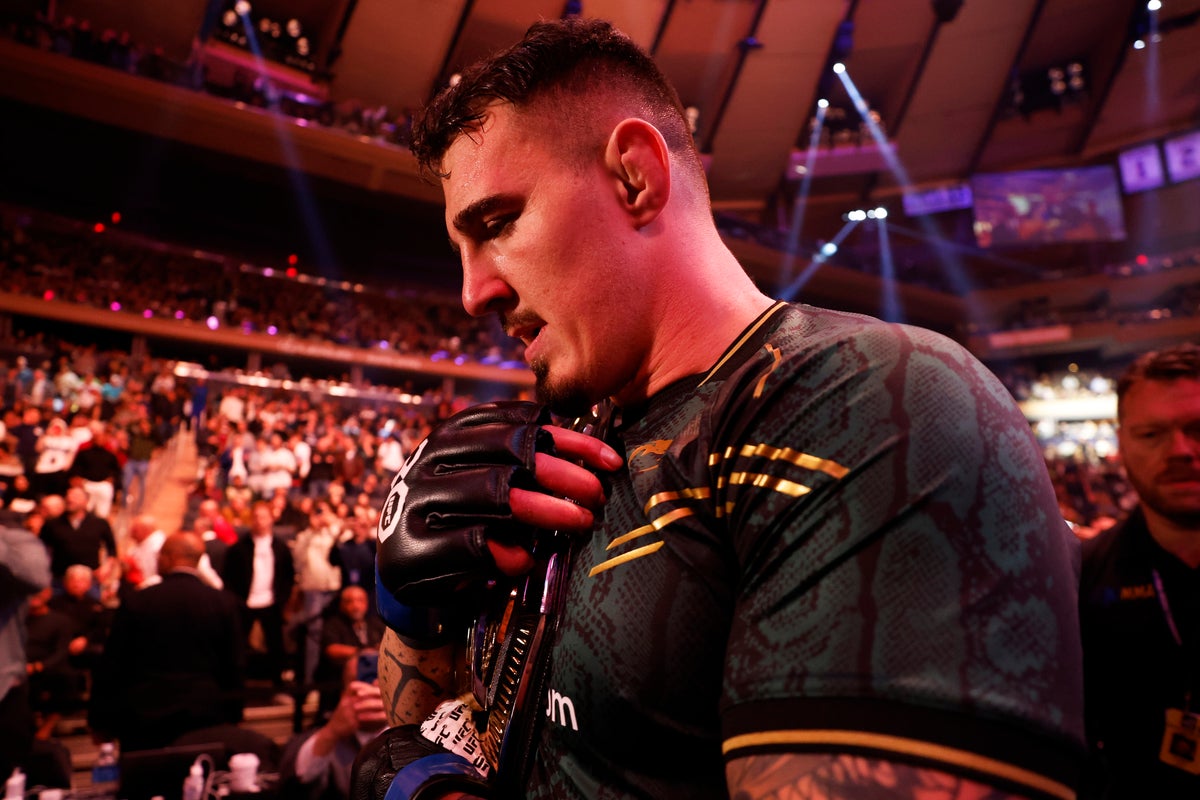 Tom Aspinall to finally defend heavyweight title as Ciryl Gane fight is ...