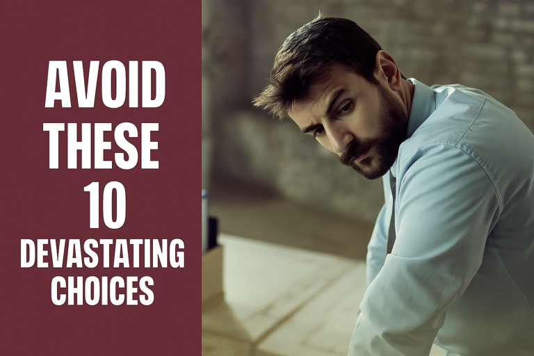 The Worst Life Choices Men Make