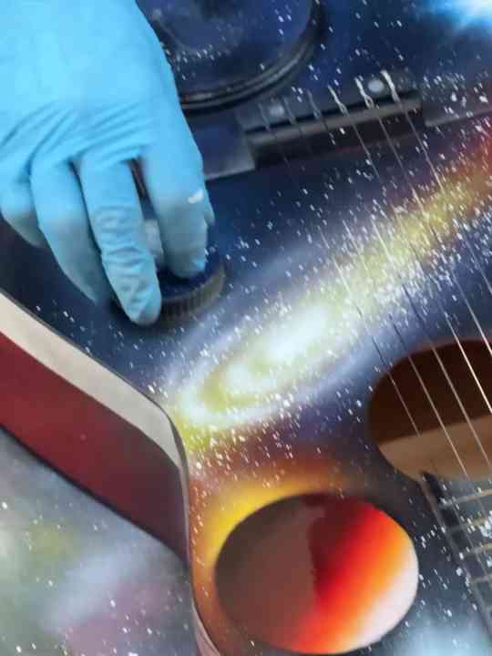 I Asked A Street Artist to Paint My Guitar