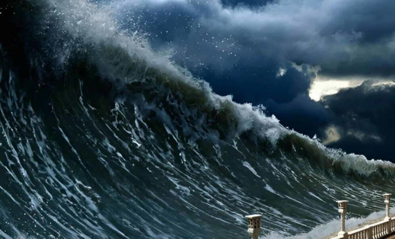Massive 650-Foot Mega-Tsunami Sends Shockwaves Around the World ...
