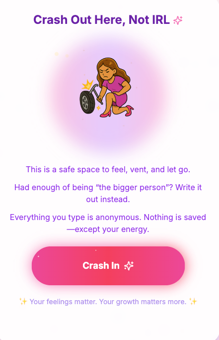 A Black Woman Created ‘Crash Out Diary’ — The AI-Powered Emotional ...