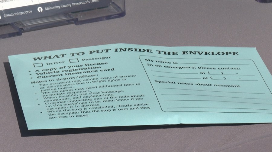 ‘Blue Envelope’ program begins in Trumbull County