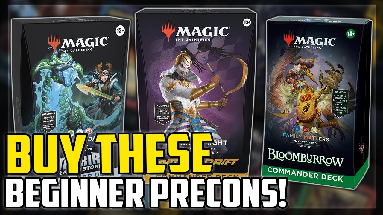 Top 5 Beginner Precons for Easy MTG Starts