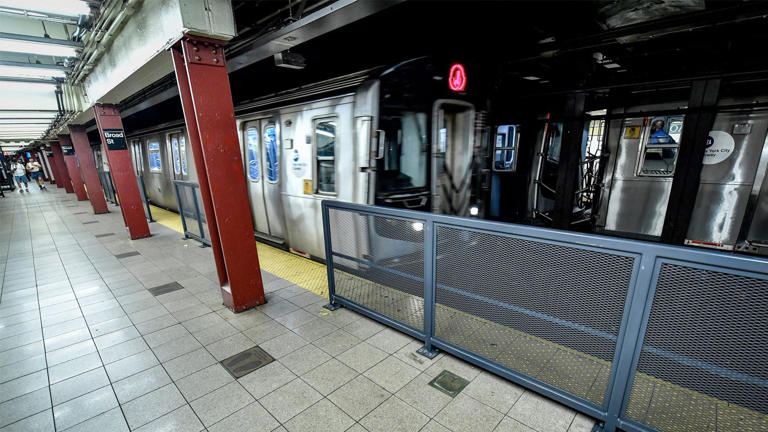Over 50 platform barriers installed at these New York City subway stations