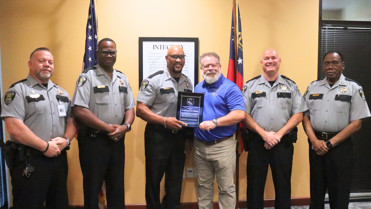 Richmond County sheriff honored by Georgia Police Benevolent Association