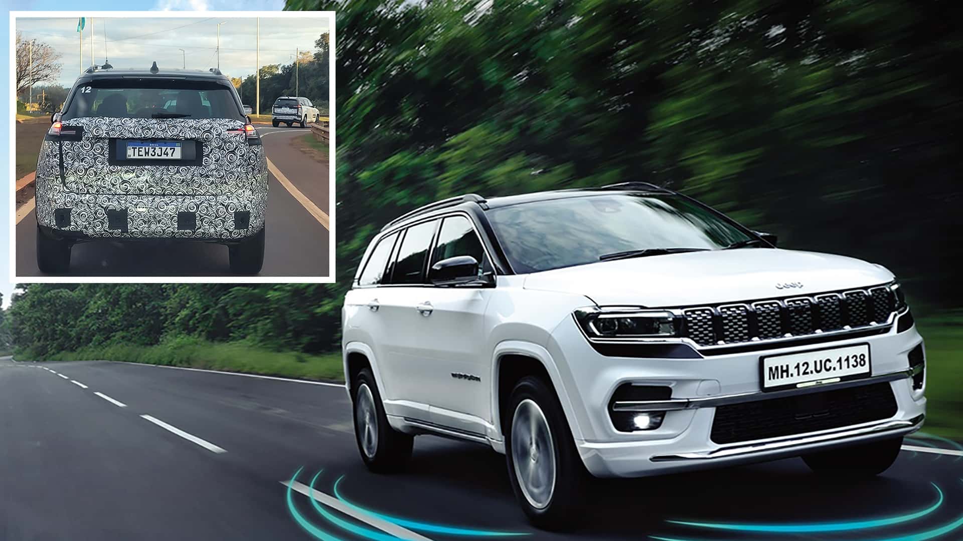 Jeep prueba el restyling del Commander en Argentina