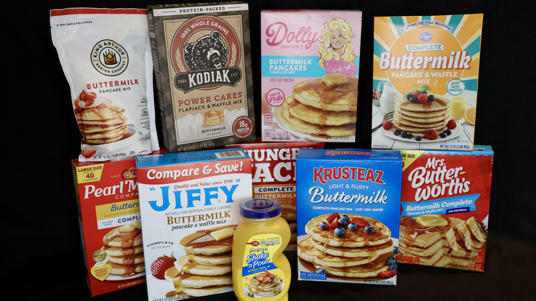 Store-Bought Pancake Mixes Ranked From Worst To Best