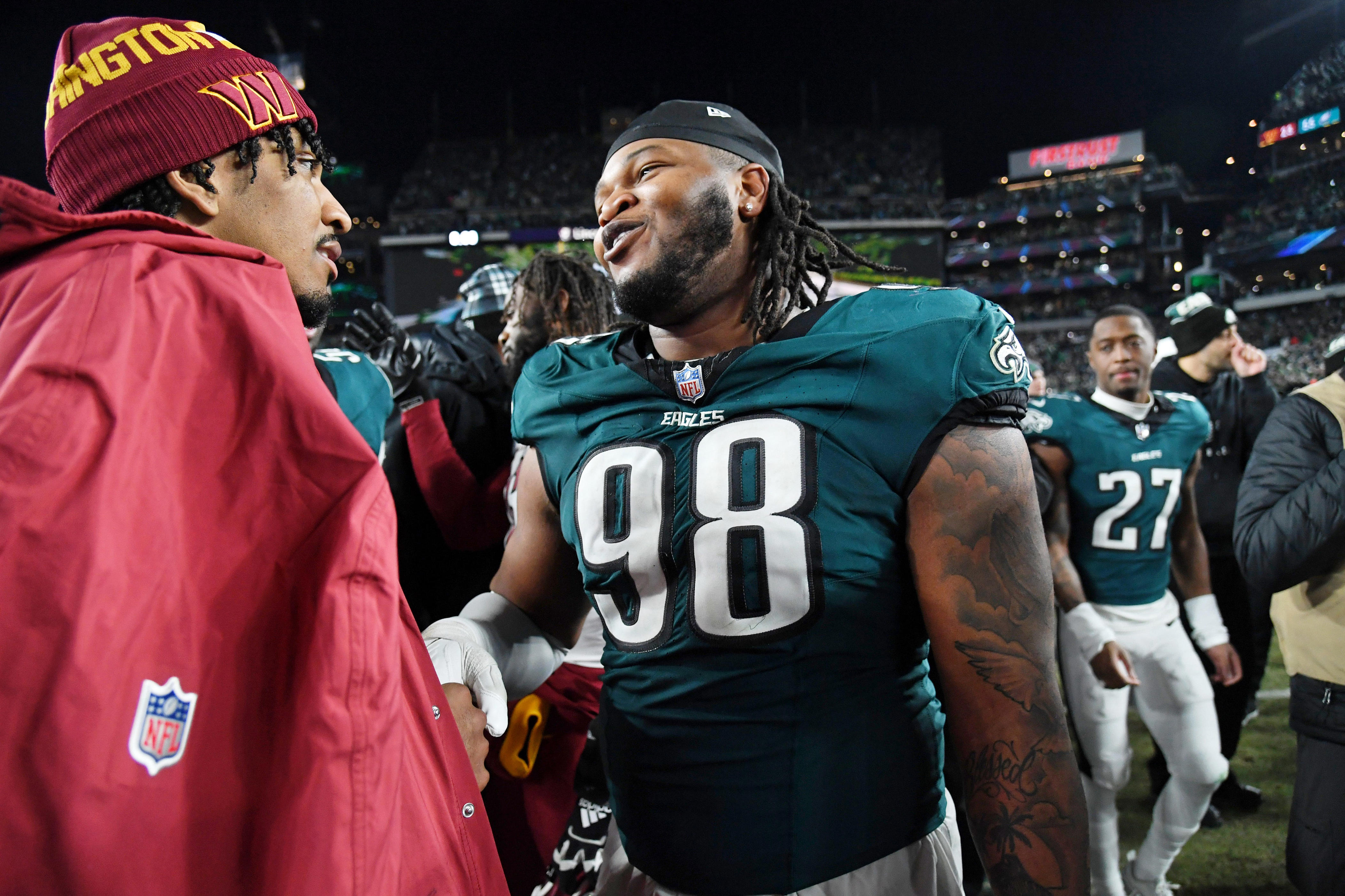 2 Eagles and three of Philadelphia's NFC East rivals land on the NFL's ...