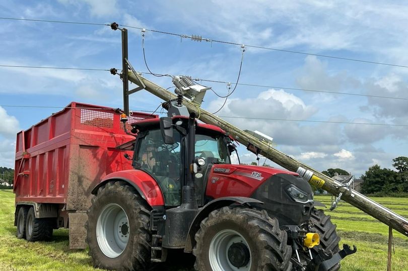 Lancashire farmers told 'look out and look up' for power lines after ...