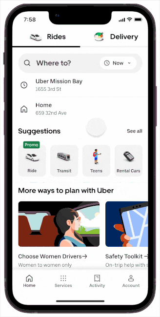Uber’s making it easier for women riders and drivers to find each other