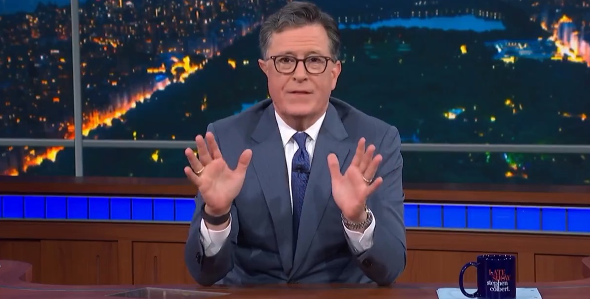 “The Gloves Are Off” Colbert Says After Show Cancellation