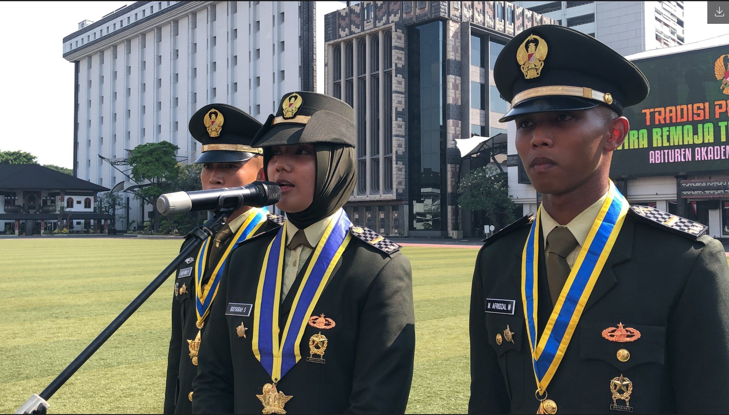 Perkenalkan, Letda Bisyarah Salsabila, Kowad Pertama yang jadi Lulusan ...