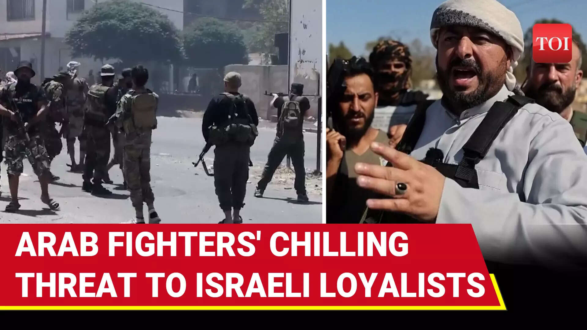 'Won't Leave, Won't Betray Martyrs': Arab Fighters Call For Sweida ...
