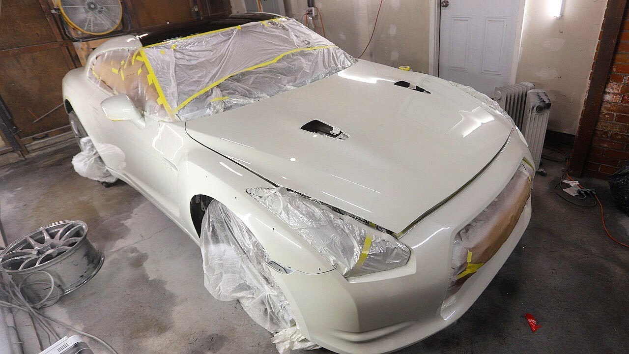 Full GTR Respray – Nailing the Exact Color Match!