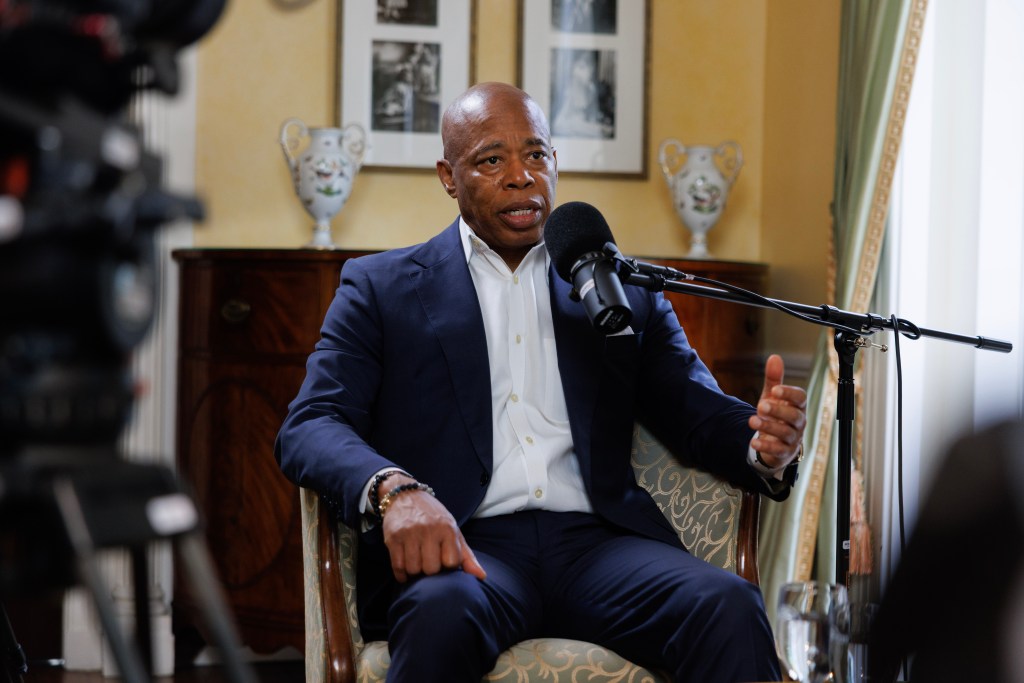 Eric Adams praises Trump for securing US border, tells all on Biden ...