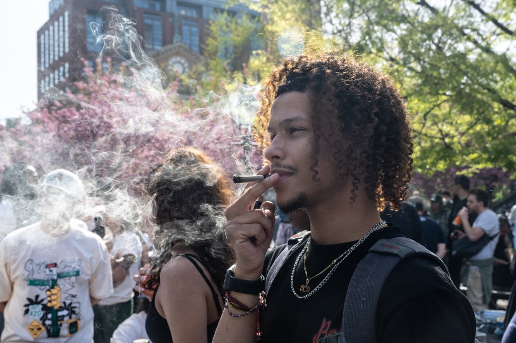 Eric Adams isn’t high on the smell of marijuana ‘everywhere’ in NYC ...