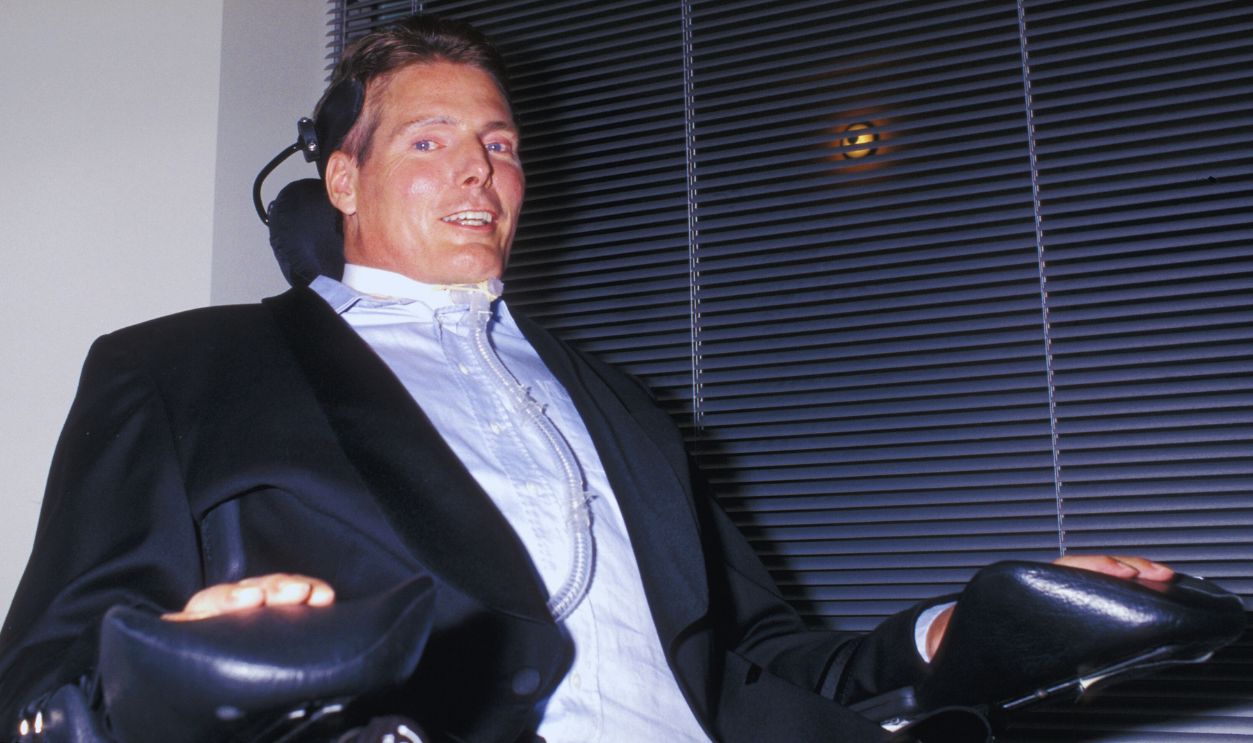 Christopher Reeve was paralyzed in a fall, then raised millions for ...