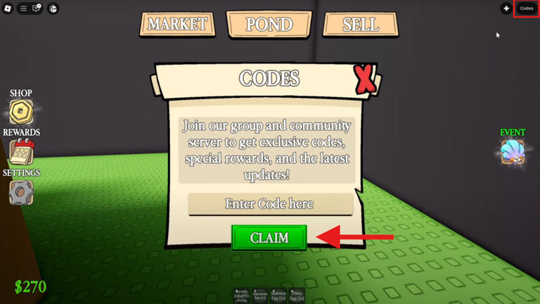 Own a fish pond codes (May 2026)
