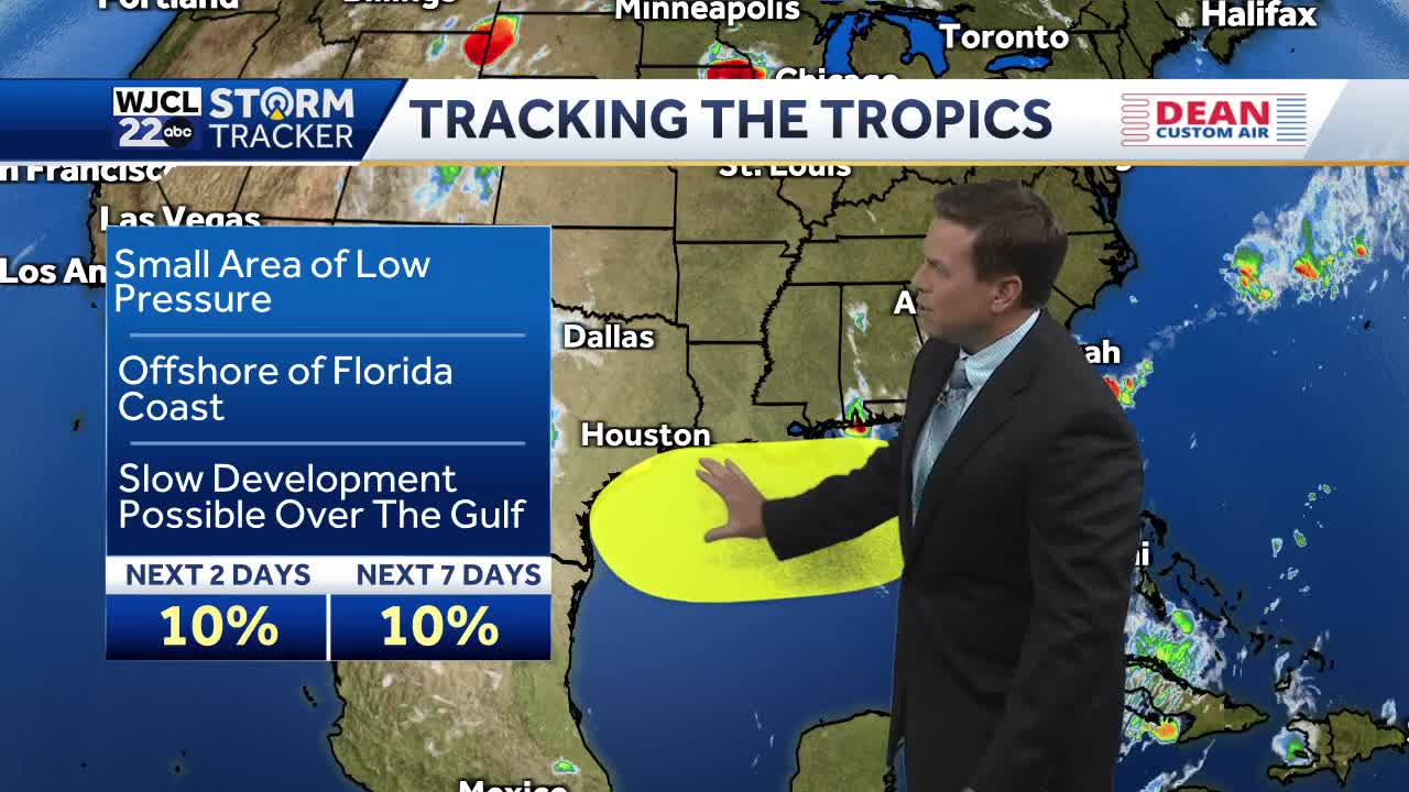 Possible tropical development in the Gulf by the weekend