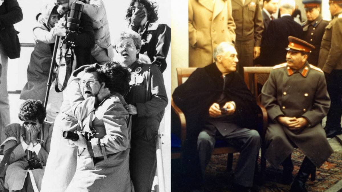 Pictures That Show Alternate Views Of Iconic Moments