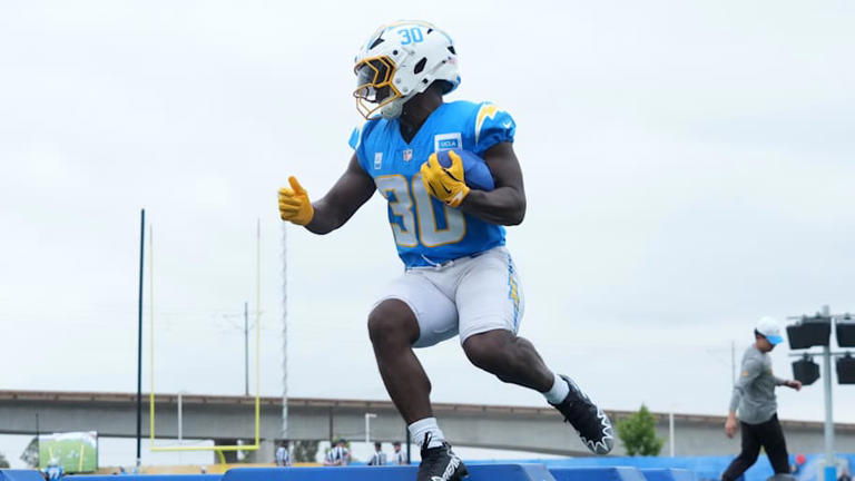 Chargers second-year RB makes massive strides during training camp