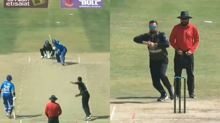 WATCH: Mohammad Nabi's 18-Year-old son stuns crowd by hitting first ...