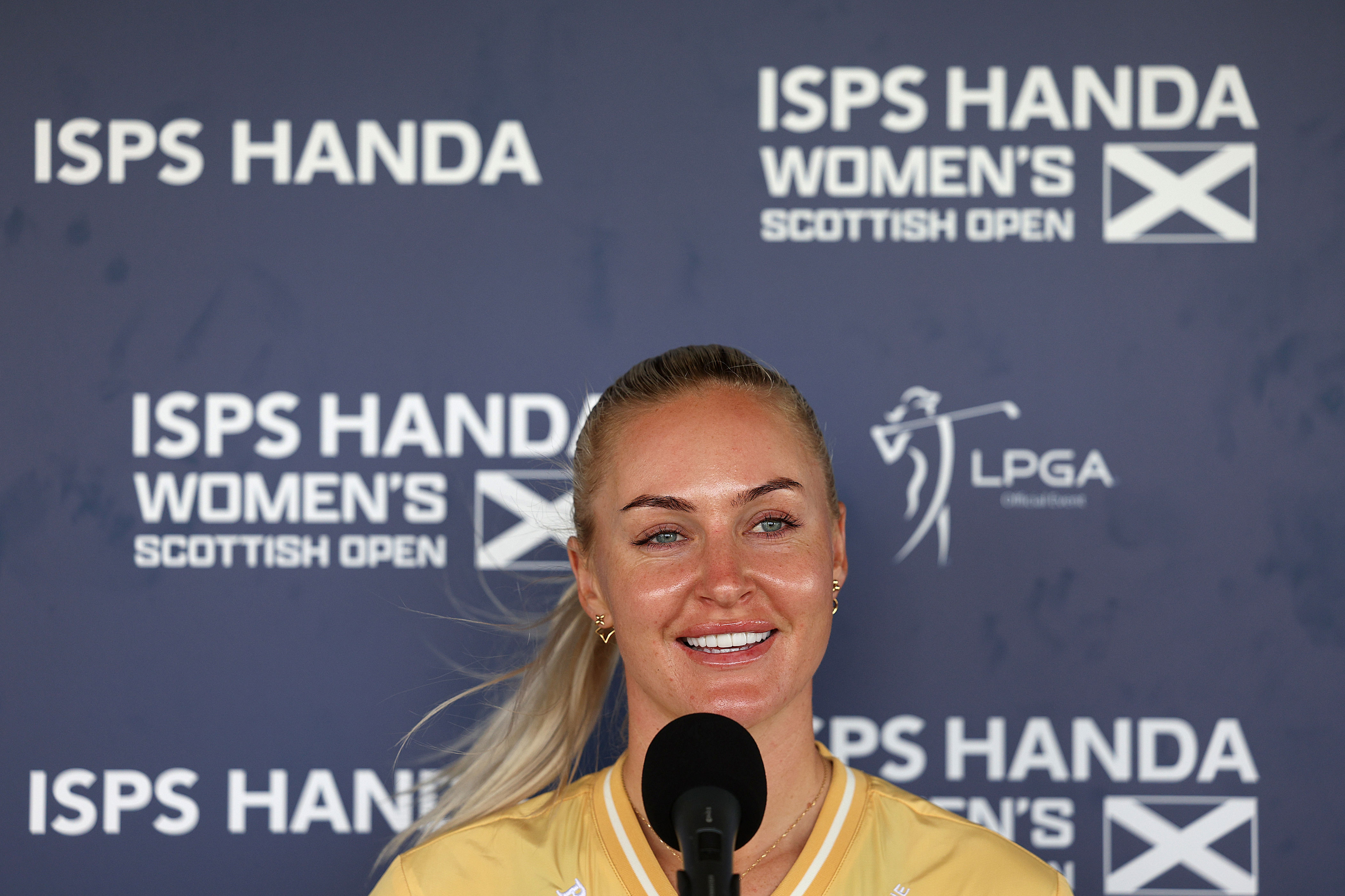 'It was scary' - Charley Hull opens up on being stretchered off golf course