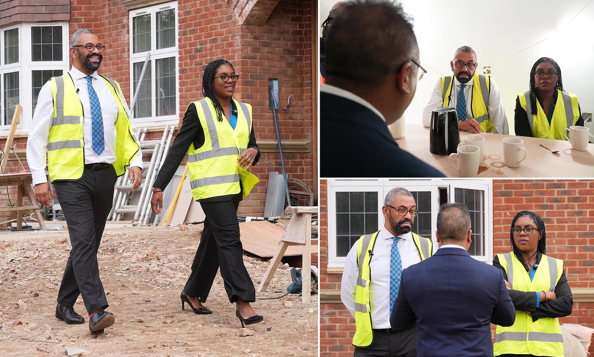 Badenoch tries to quell signs of rift James Cleverly on leaving ECHR ...