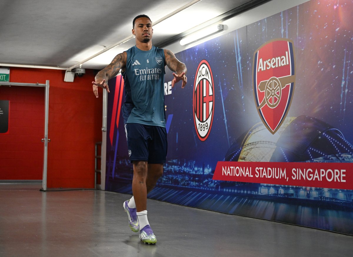 Why Gabriel was not in Arsenal squad for pre-season friendly against AC ...